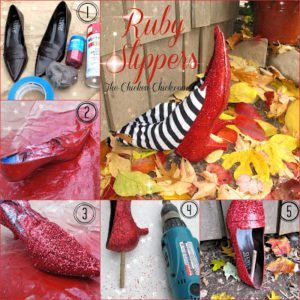 Wizard of Oz Ruby Slippers Tutorial | The Chicken Chick®