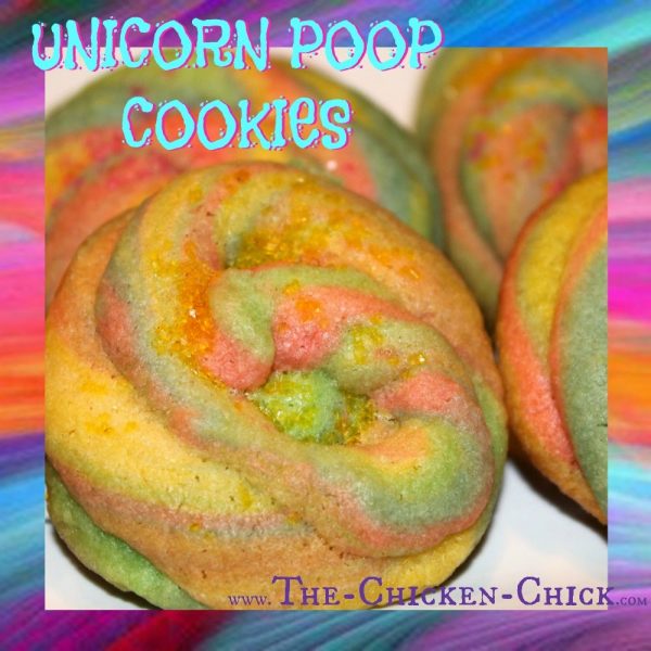 Unicorn Poop Cookies Recipe | The Chicken Chick®