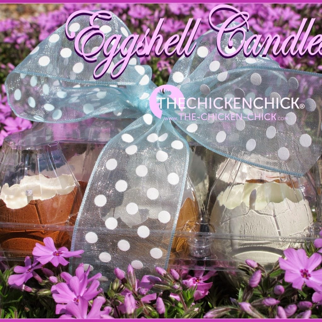 DIY Eggshell Candles Tutorial | The Chicken Chick®