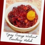 Tipsy Orange Walnut Cranberry Relish Recipe